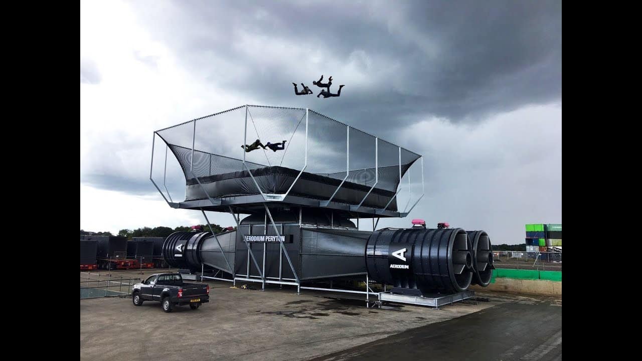 Video - Making The Biggest Open Wind Tunnel | Aerodium Peryton | Indoor ...